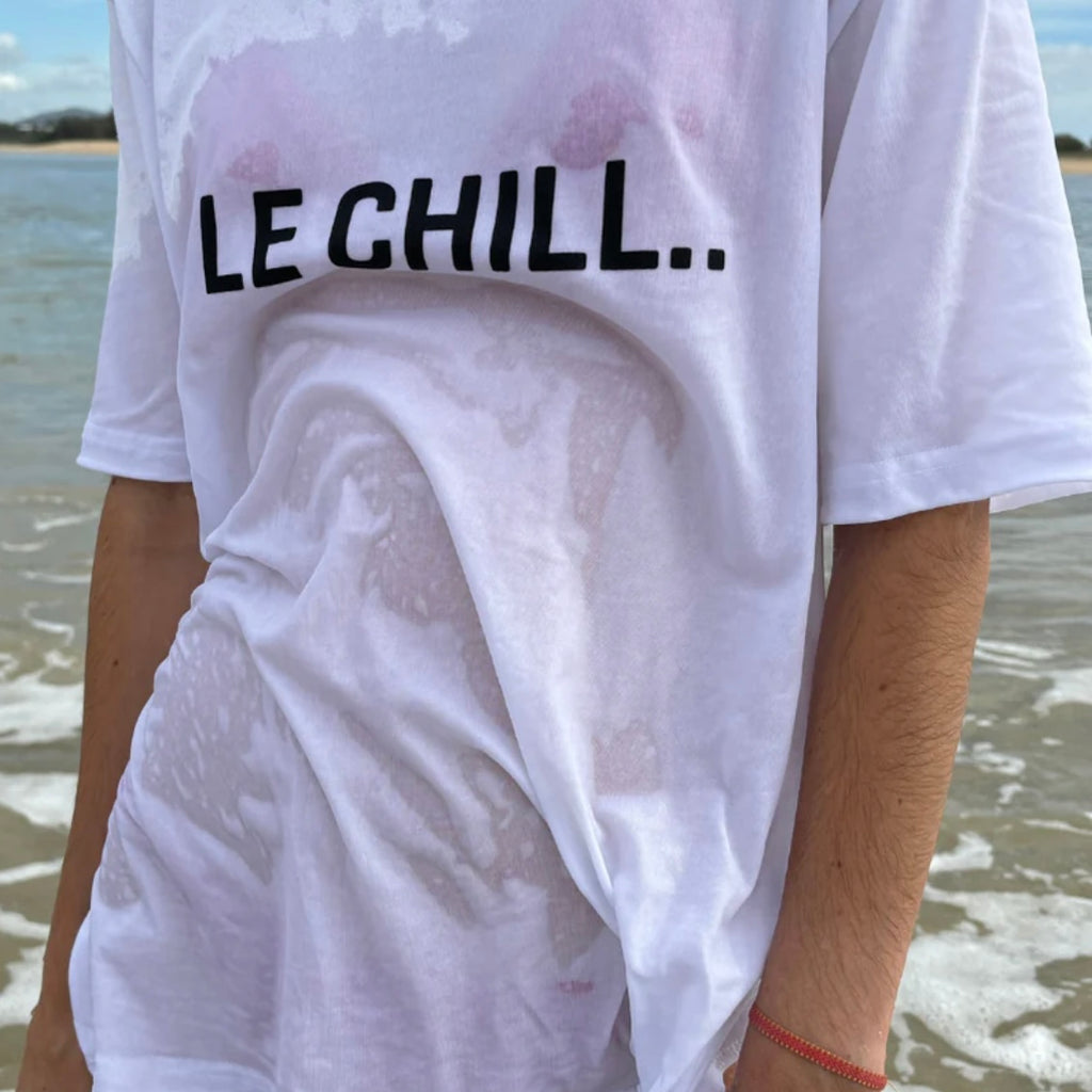 JOYEUX Le Chill Studio Tee - White – Cloth & Hide